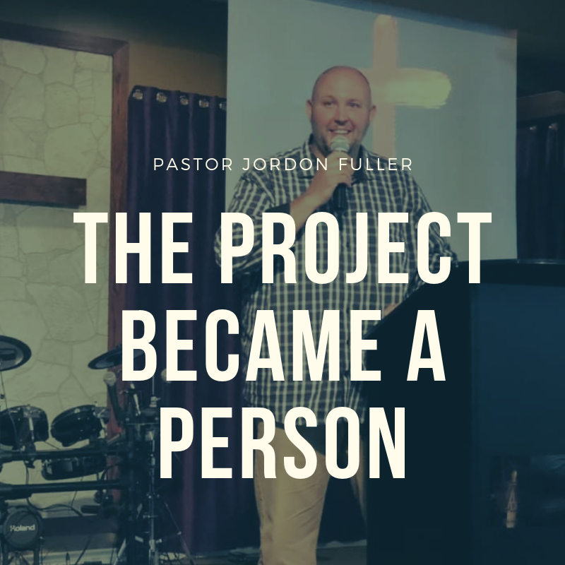 The project became a person. | New Life Victory Fellowship