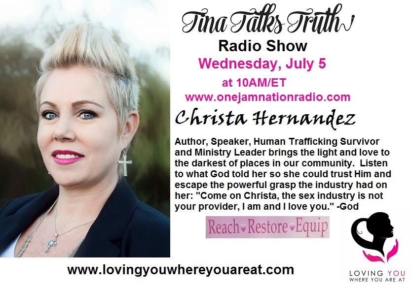 Tina Talks Truth Radio Show with Christa Hernandez-Author, Speaker ...