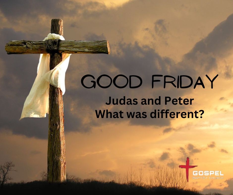 Good Friday - Story of Judas and Peter | spartachurch.org