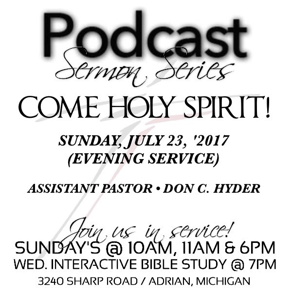 Come Holy Spirit! | The Weekend Word w/Don Hyder