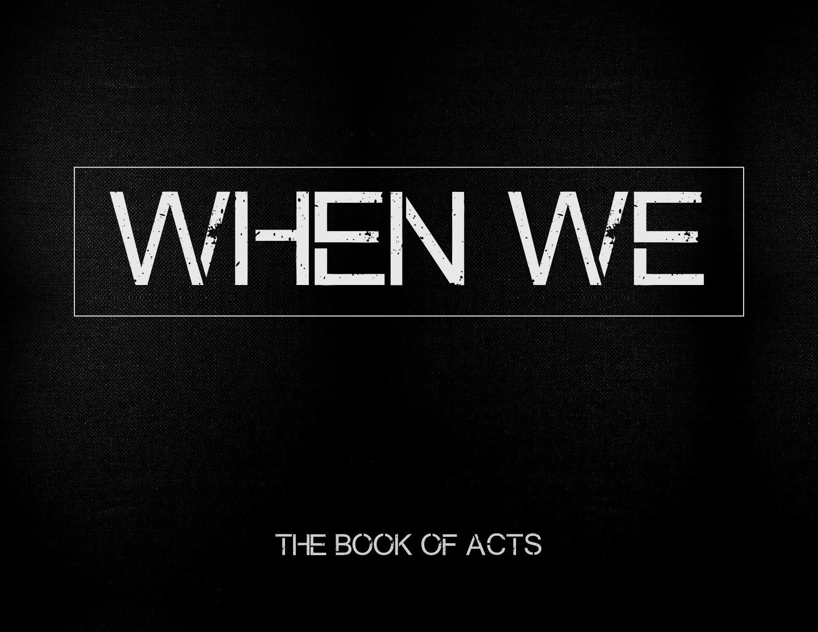 WHEN WE: WORSHIP | No Fences Cowboy Church Podcast
