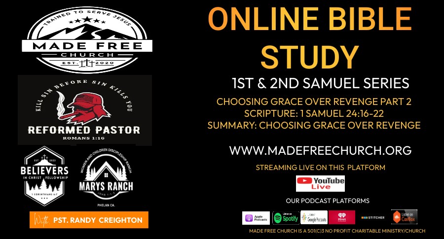 CHOOSING GRACE OVER REVENGE PART 2 | TACTICAL BIBLE FELLOWSHIP