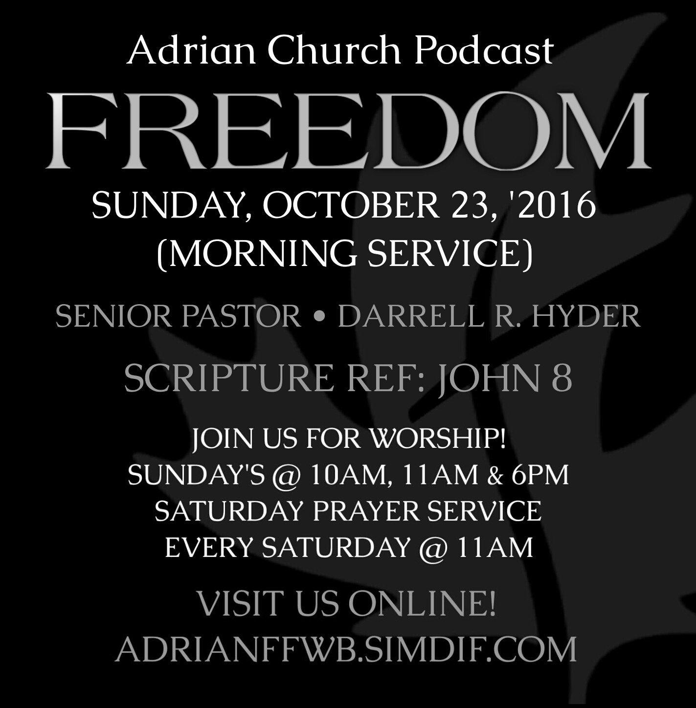 FREEDOM | The Weekend Word w/Don Hyder